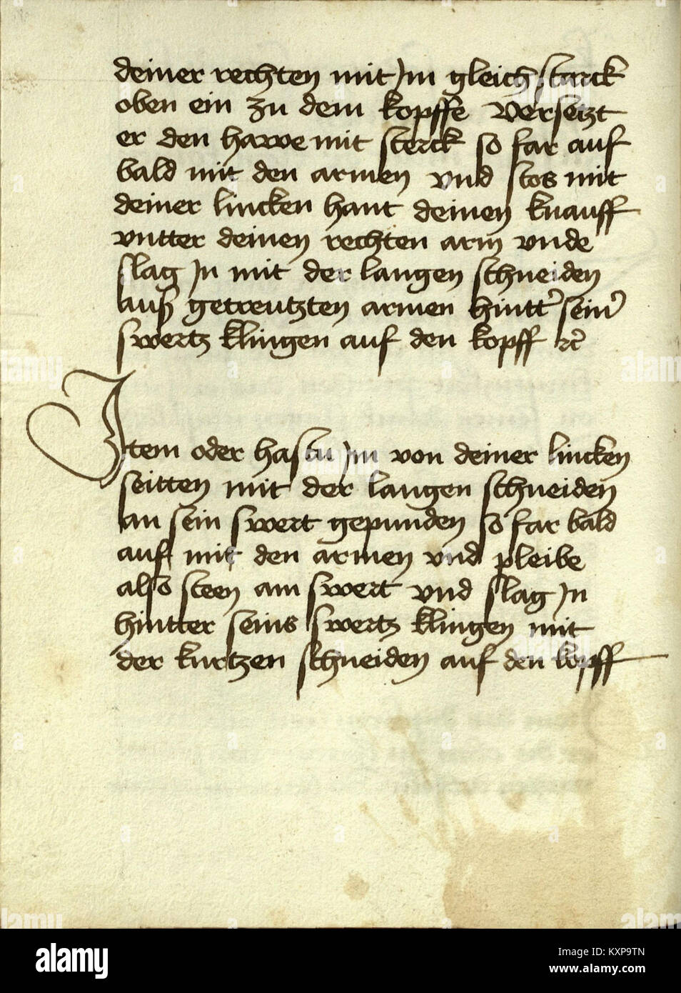 Diese Manuskripte Cod.I.6,4,.3 ist Teil einer antiken Sammlung und ...