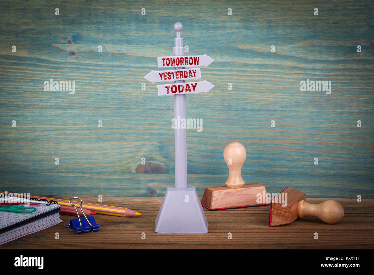 Gestern Heute Jetzt Stockfotos und -bilder Kaufen - Alamy