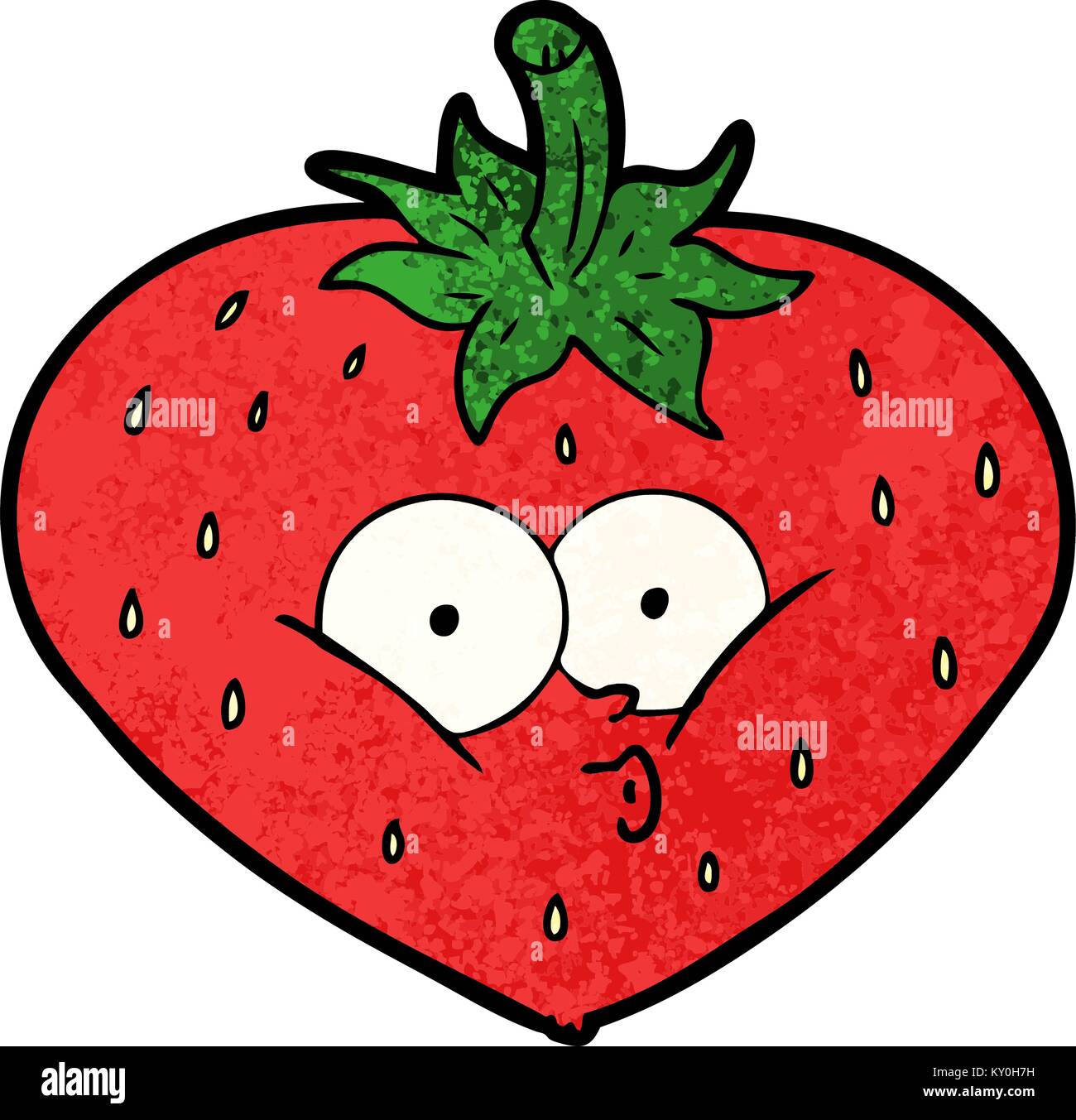 Strawberry Cartoon Stockfotos und -bilder Kaufen - Alamy