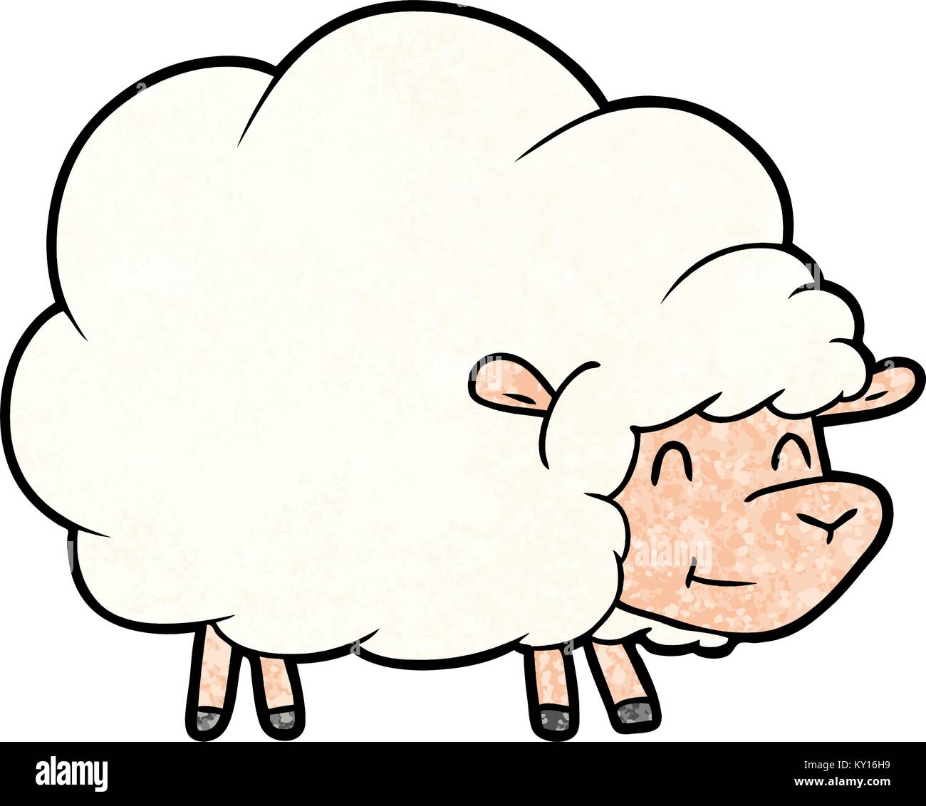 Cartoon Schafe Stockfotos und -bilder Kaufen - Alamy