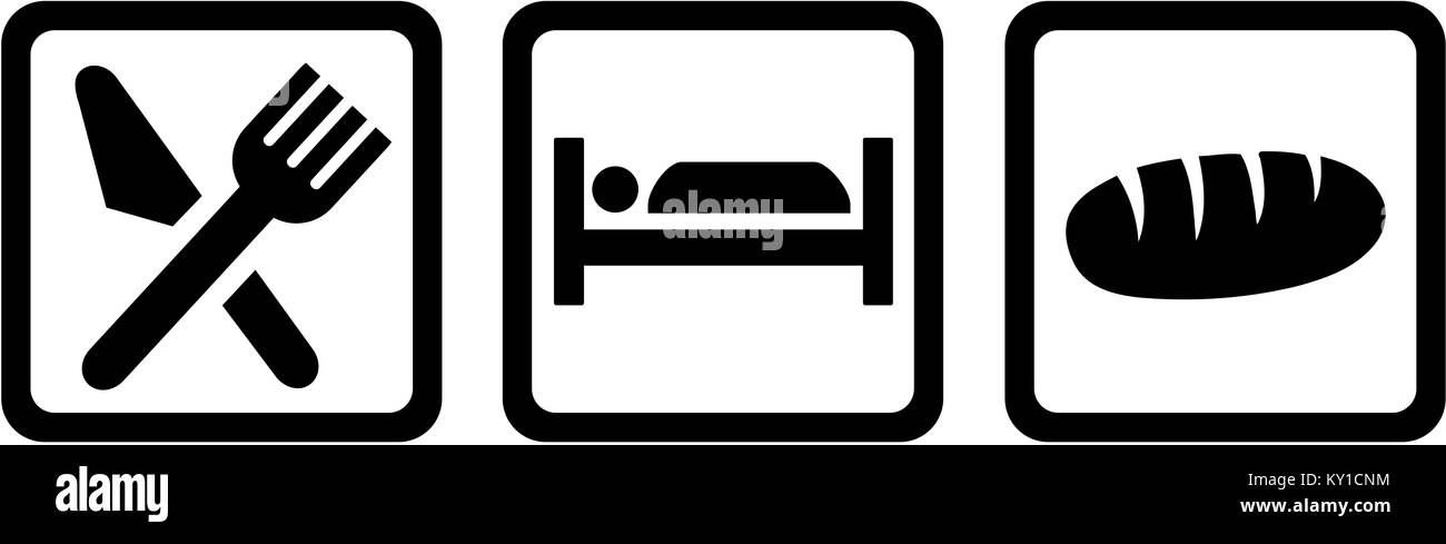 Brot piktogramm -Fotos und -Bildmaterial in hoher Auflösung – Alamy