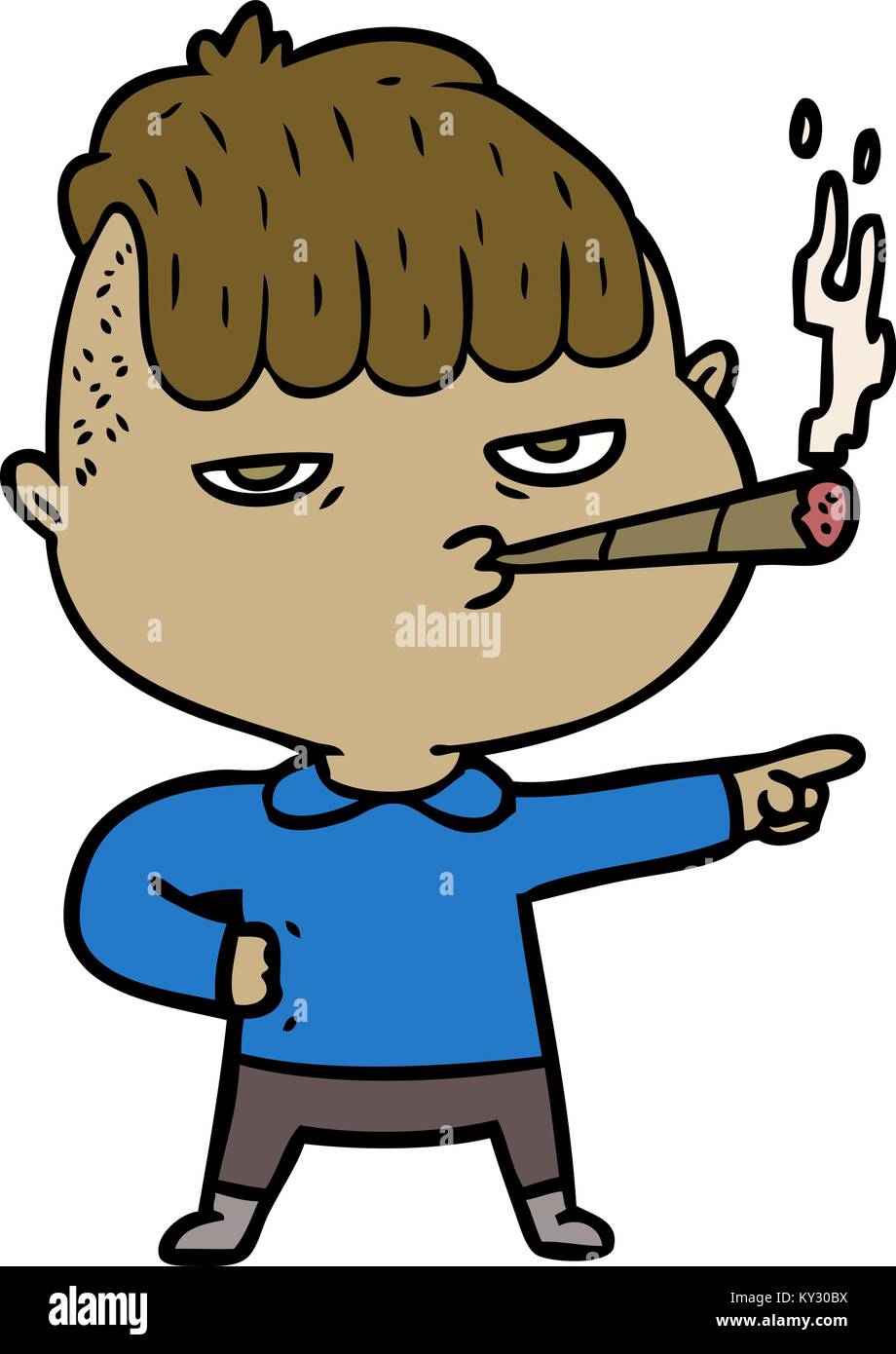 Menschen Rauchen Zeichnung Stockfotos und -bilder Kaufen - Alamy