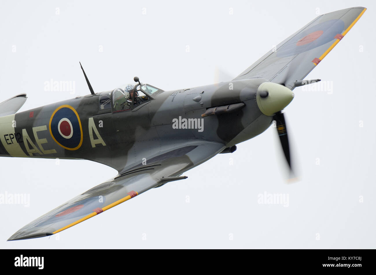 Spitfire. Supermarine Spitfire LF Mk.Vb EP 120 (G-LFVB) Der Fighter ...