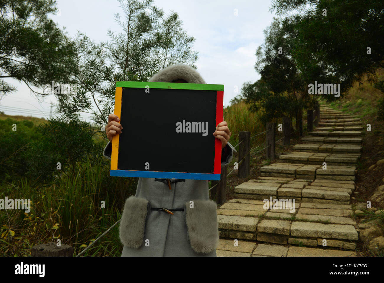 Leiter halten -Fotos und -Bildmaterial in hoher Auflösung – Alamy
