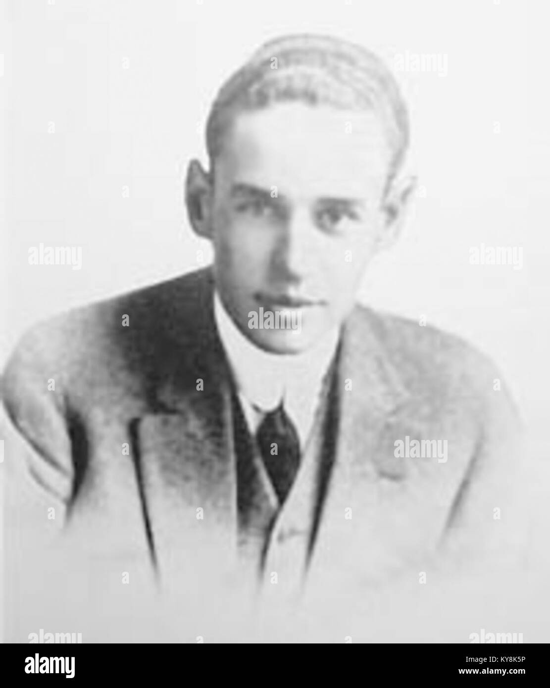 High school yearbook photo Schwarzweiß-Stockfotos und -bilder - Alamy