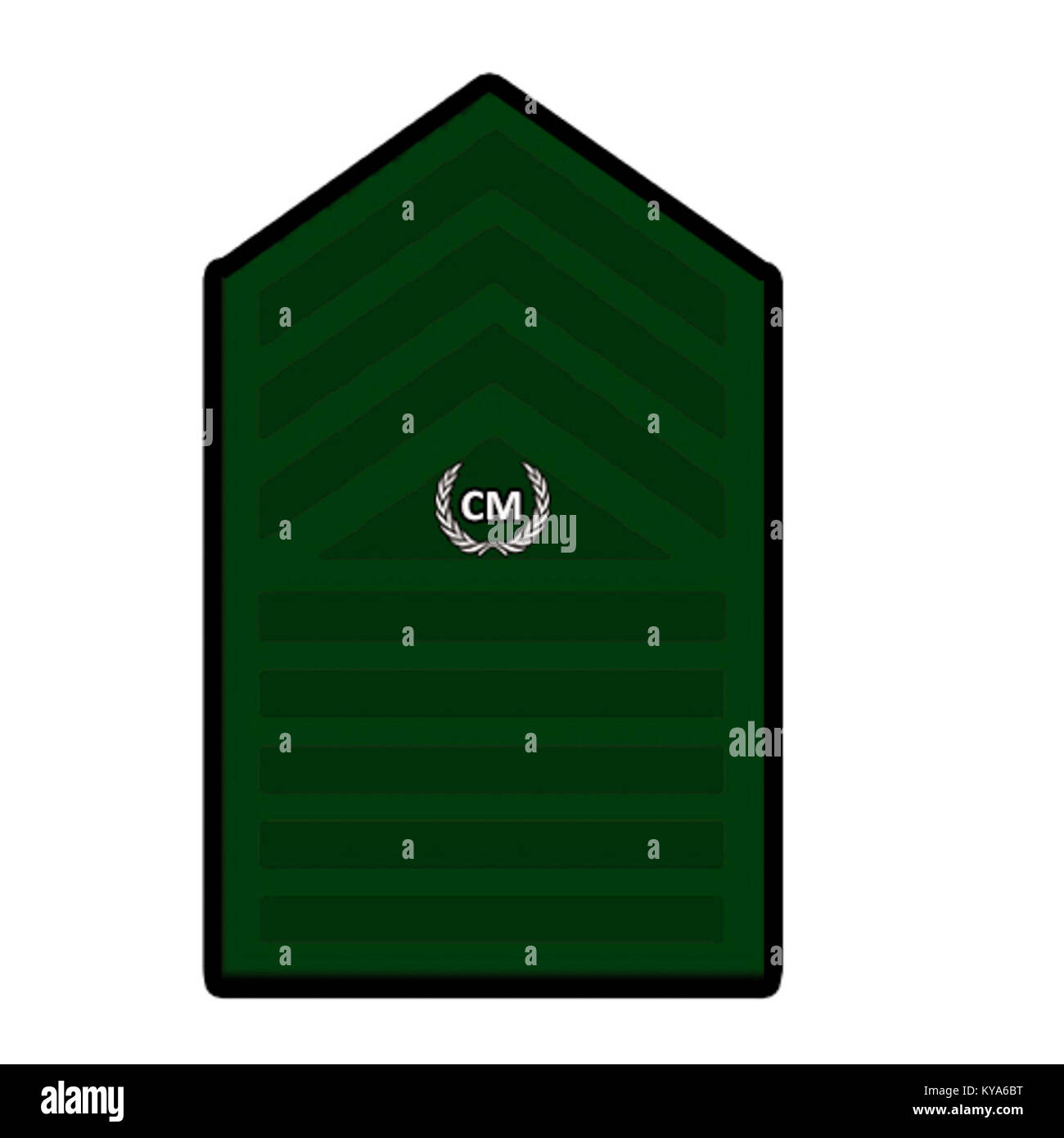 Das Chief Master Sergeant Insignia in der philippinischen Armee ...