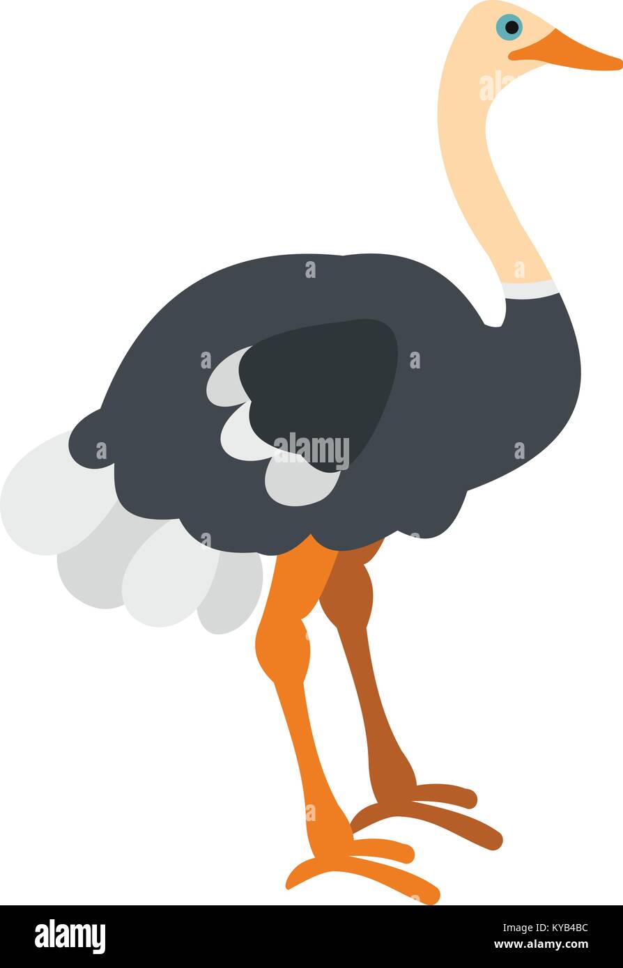 Strauß Symbol auf weißem Hintergrund Vektor-illustration isoliert Stock ...
