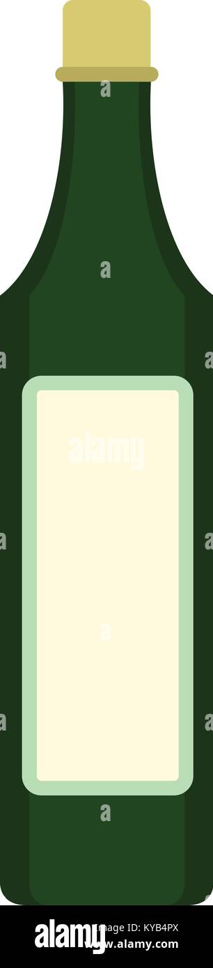 Essig Flasche Symbol auf weißem Hintergrund Vektor-illustration ...