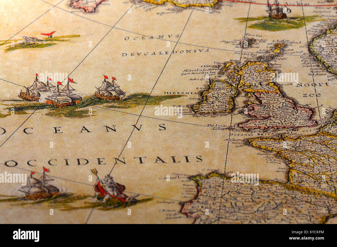 Old uk map -Fotos und -Bildmaterial in hoher Auflösung – Alamy