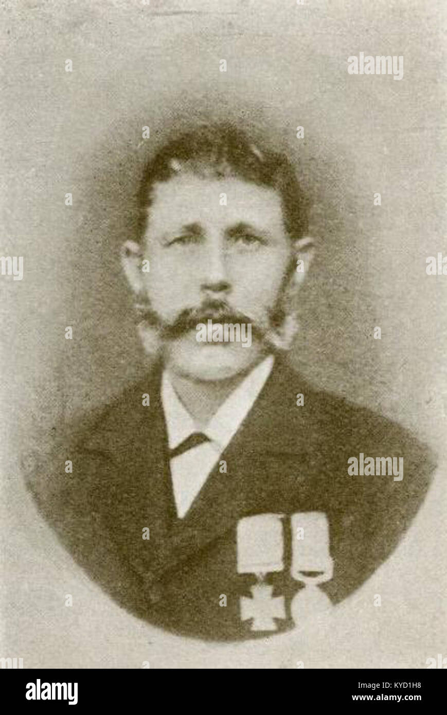 Peter Brown war ein britischer Soldat, der mit dem Victoria Cross für ...