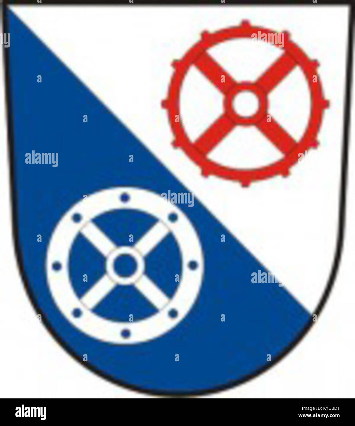 Das Radimer Coat of Arms (CoA) stellt das heraldische Design einer ...