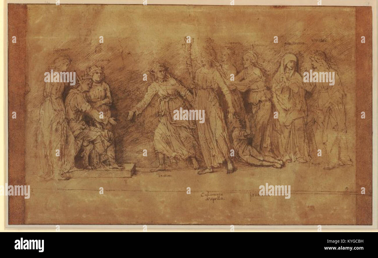 Die verleumdung der apellen -Fotos und -Bildmaterial in hoher Auflösung ...