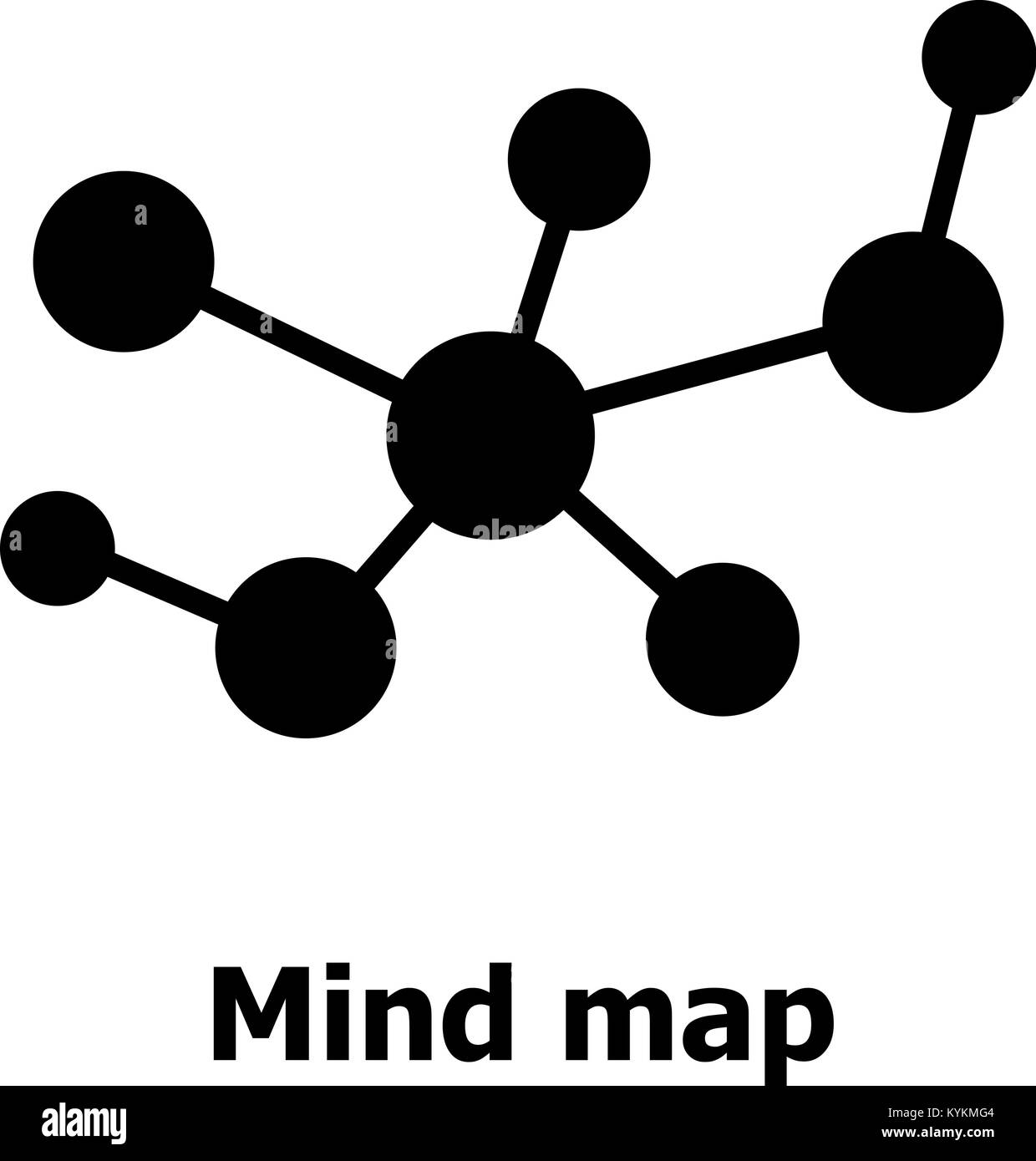 Mind map map Schwarzweiß-Stockfotos und -bilder - Seite 2 - Alamy