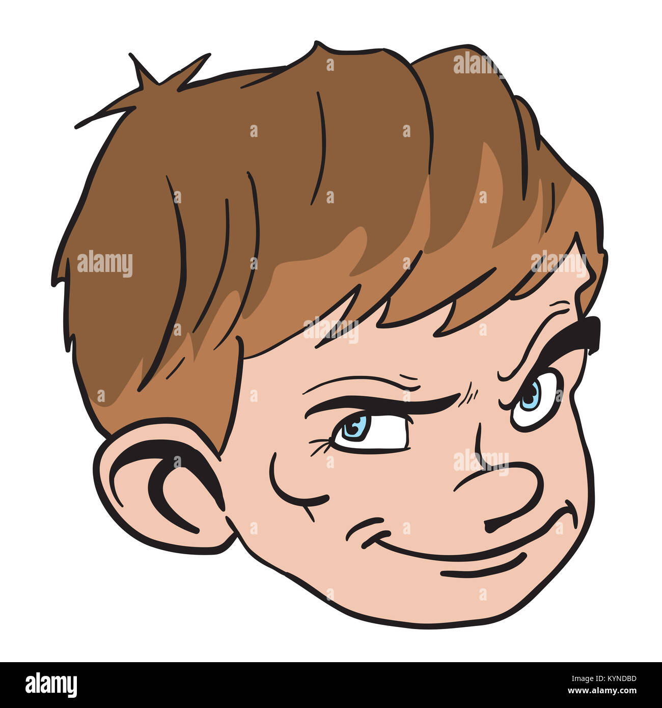 Kopf Cartoon Stockfotos und -bilder Kaufen - Alamy