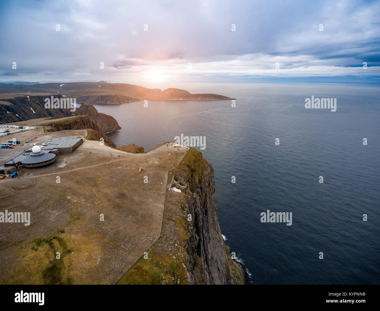 Barentssee Küste Nordkapp (Nordkap) im nördlichen Norwegen ...