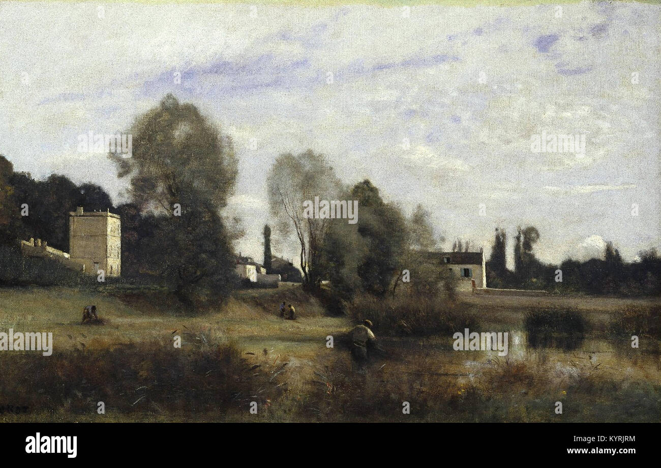 Camille Corot Ville Davray Stockfotos und -bilder Kaufen - Alamy