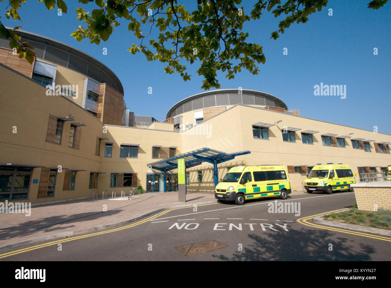 Queens Hospital, Romford, East London. Teil von Bellen, Havering and ...