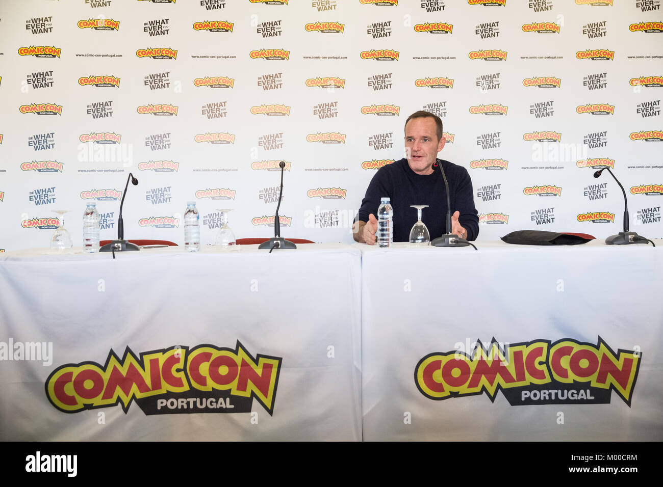 Clark Gregg Pressekonferenz auf der Comic Con Portugal bietet: Clark ...