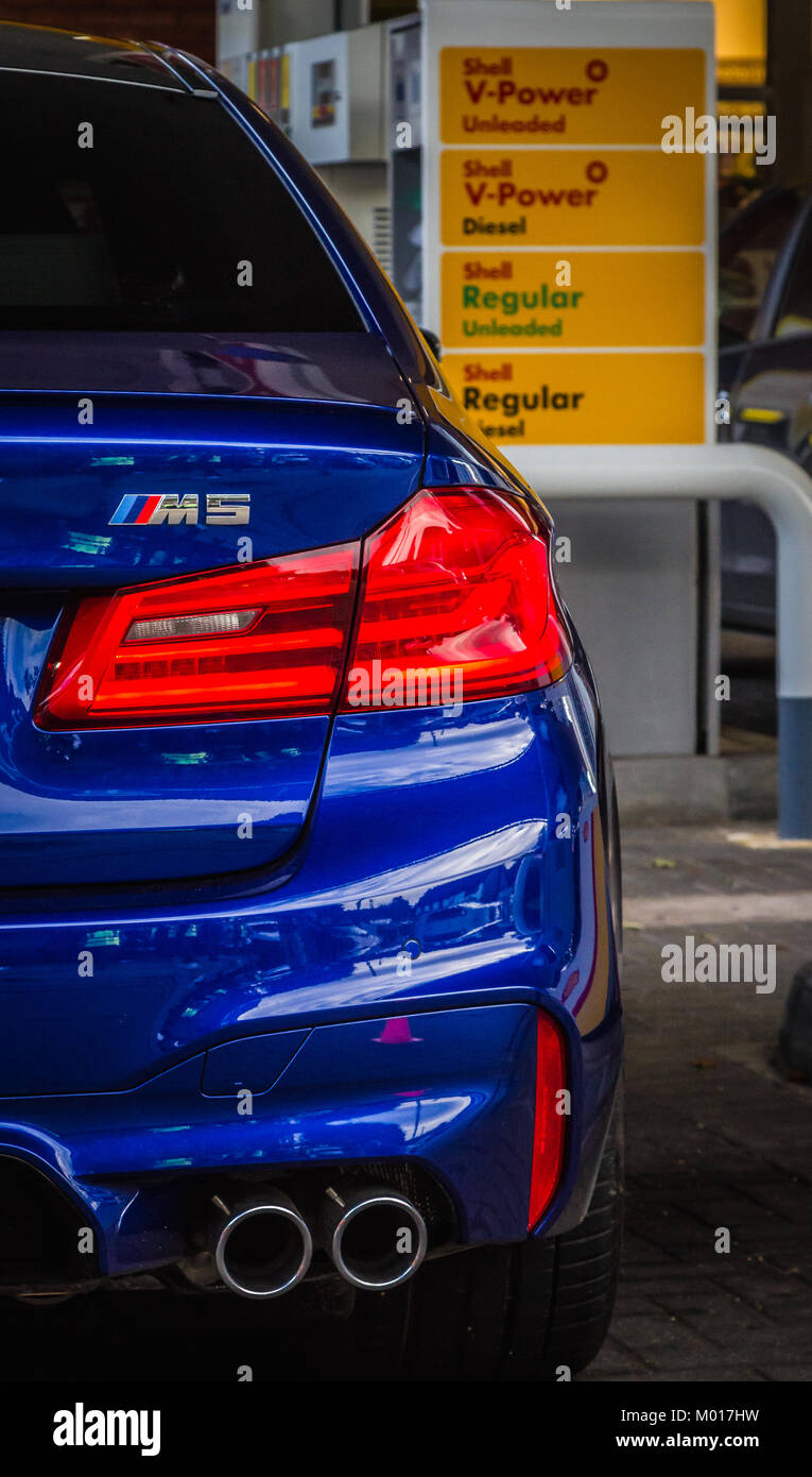 F90 bmw m5 -Fotos und -Bildmaterial in hoher Auflösung – Alamy