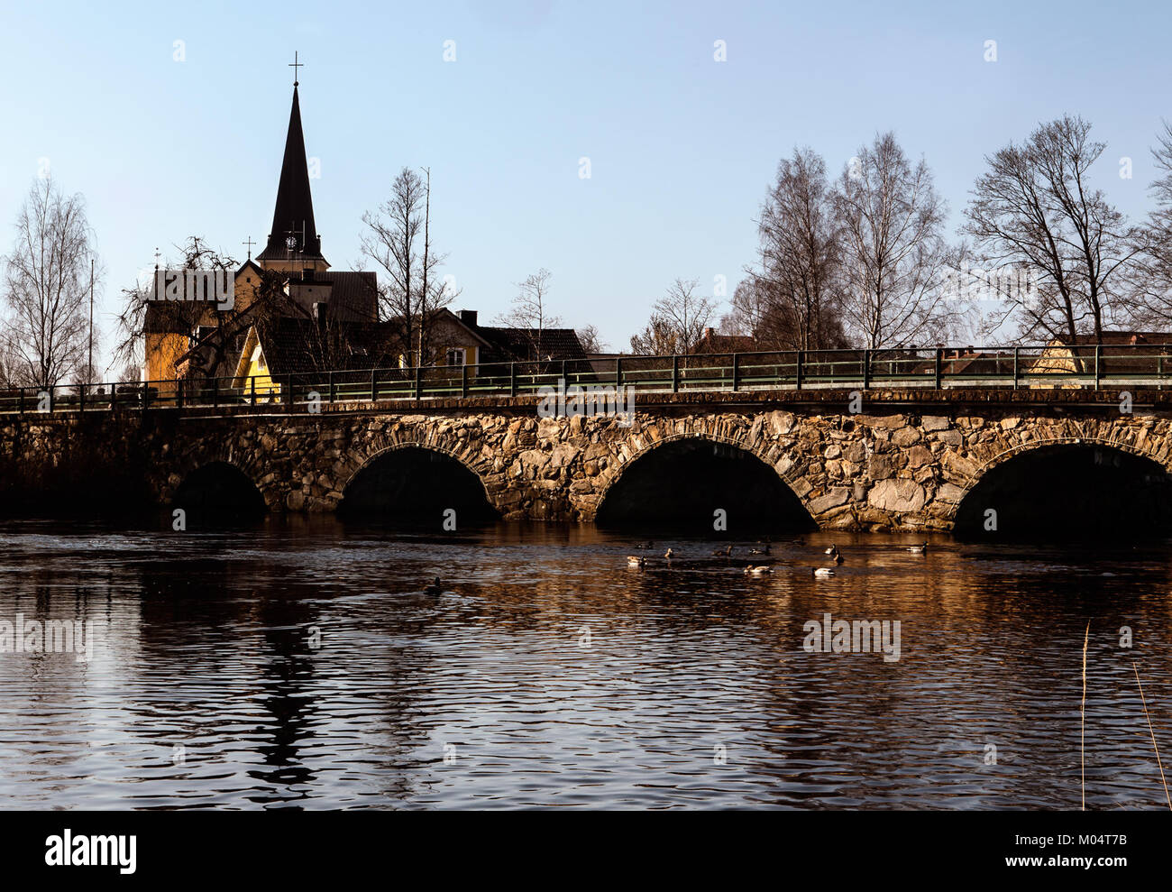Bro i Broby ist ein Dorf in Schweden, das für seine historische ...