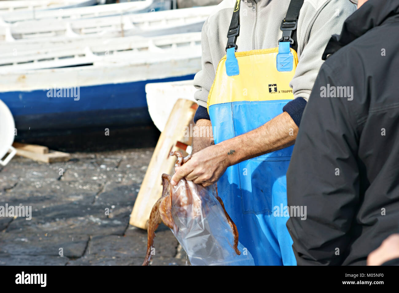 Fish Market In Naples Italy Stockfotos und -bilder Kaufen - Alamy