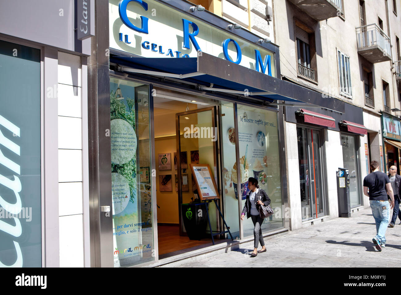 Grom gelato -Fotos und -Bildmaterial in hoher Auflösung – Alamy