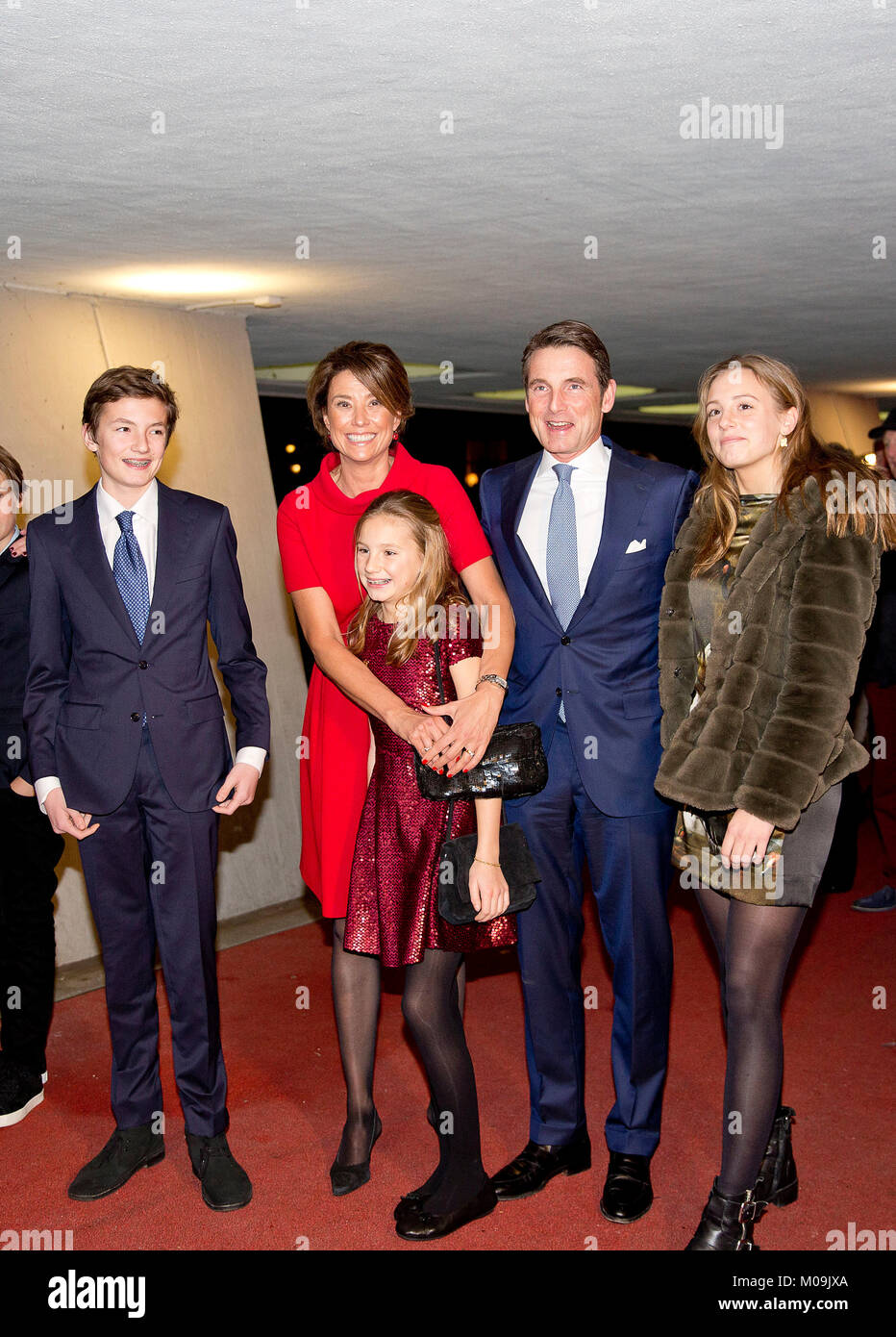 Apeldoorn, Niederlande. 19 Jan, 2018. Prinz Maurits und Prinzessin ...