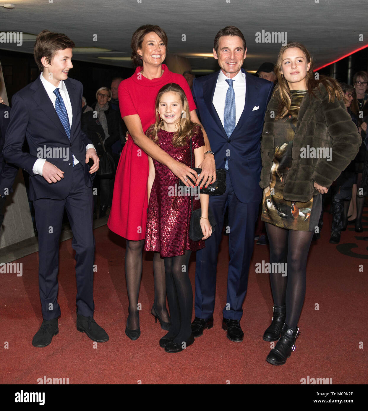 Apeldoorn, Niederlande. 19 Jan, 2018. Prinz Maurits und Prinzessin ...