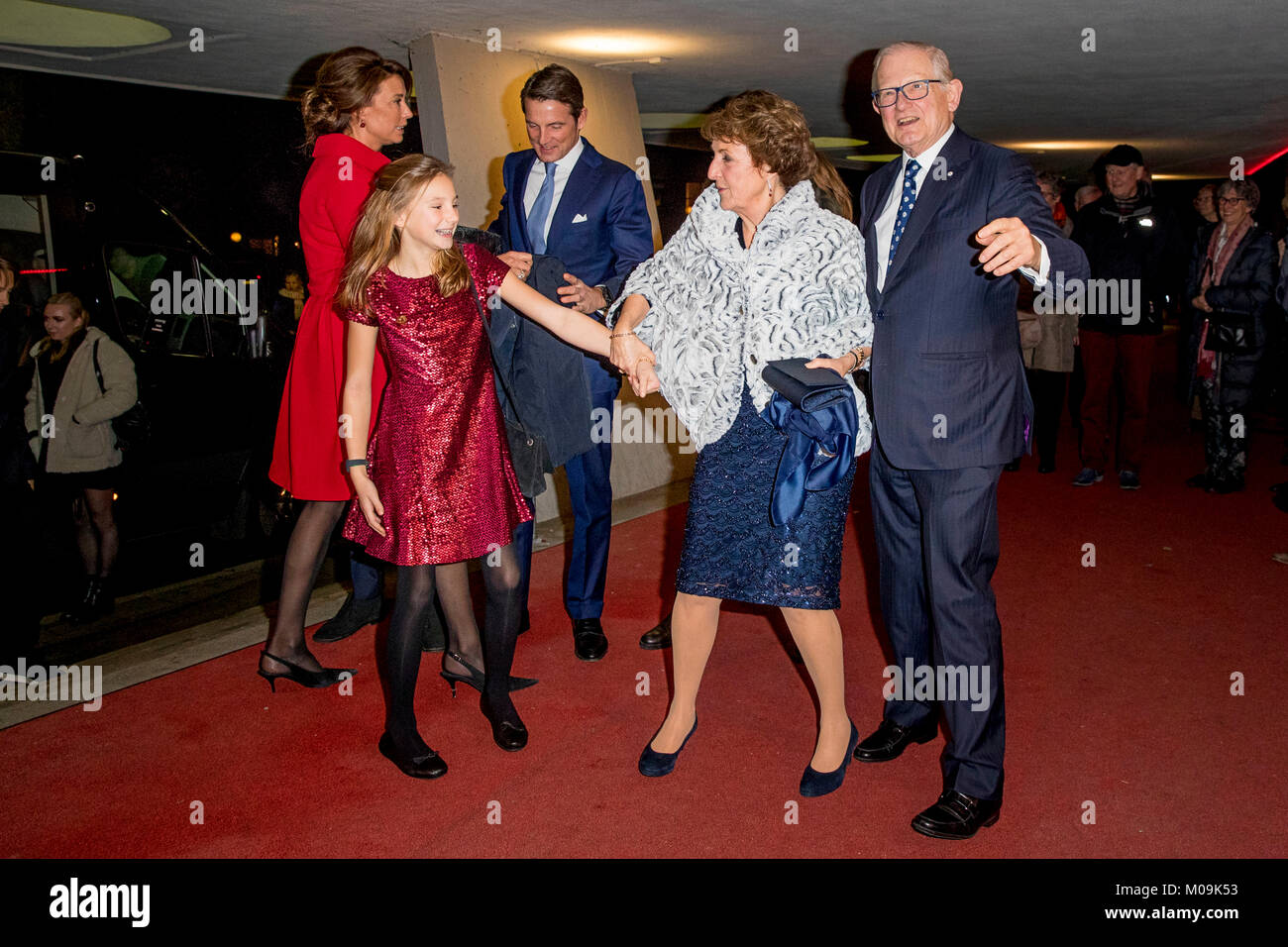 Prinzessin Margriet und ihr Ehemann Pieter Van Vollenhoven mit ihrer ...