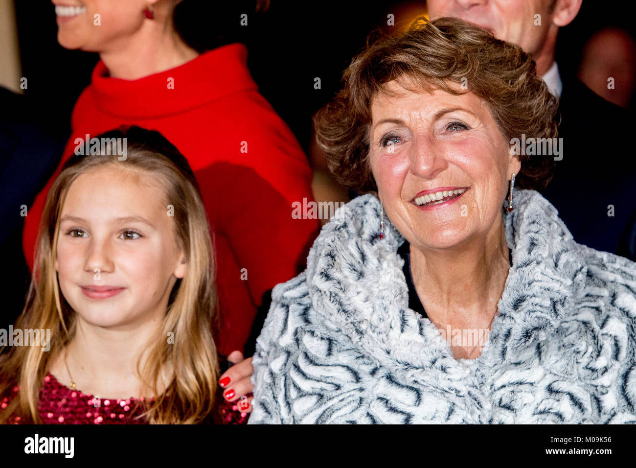 Prinzessin Margriet und ihr Ehemann Pieter Van Vollenhoven mit ihrer ...