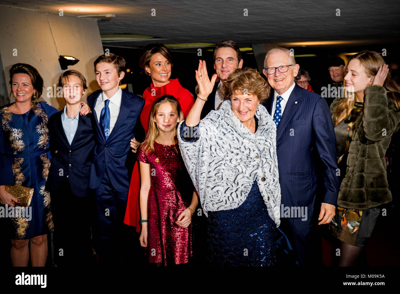 Prinzessin Margriet und ihr Ehemann Pieter Van Vollenhoven mit ihrer ...