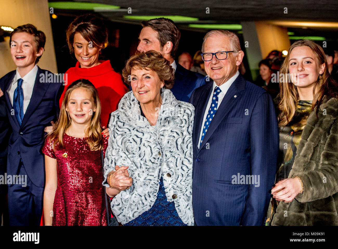 Prinzessin Margriet und ihr Ehemann Pieter Van Vollenhoven mit ihrer ...