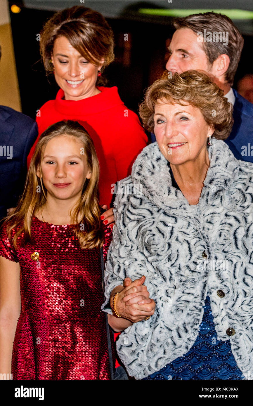 Prinzessin Margriet und ihr Ehemann Pieter Van Vollenhoven mit ihrer ...