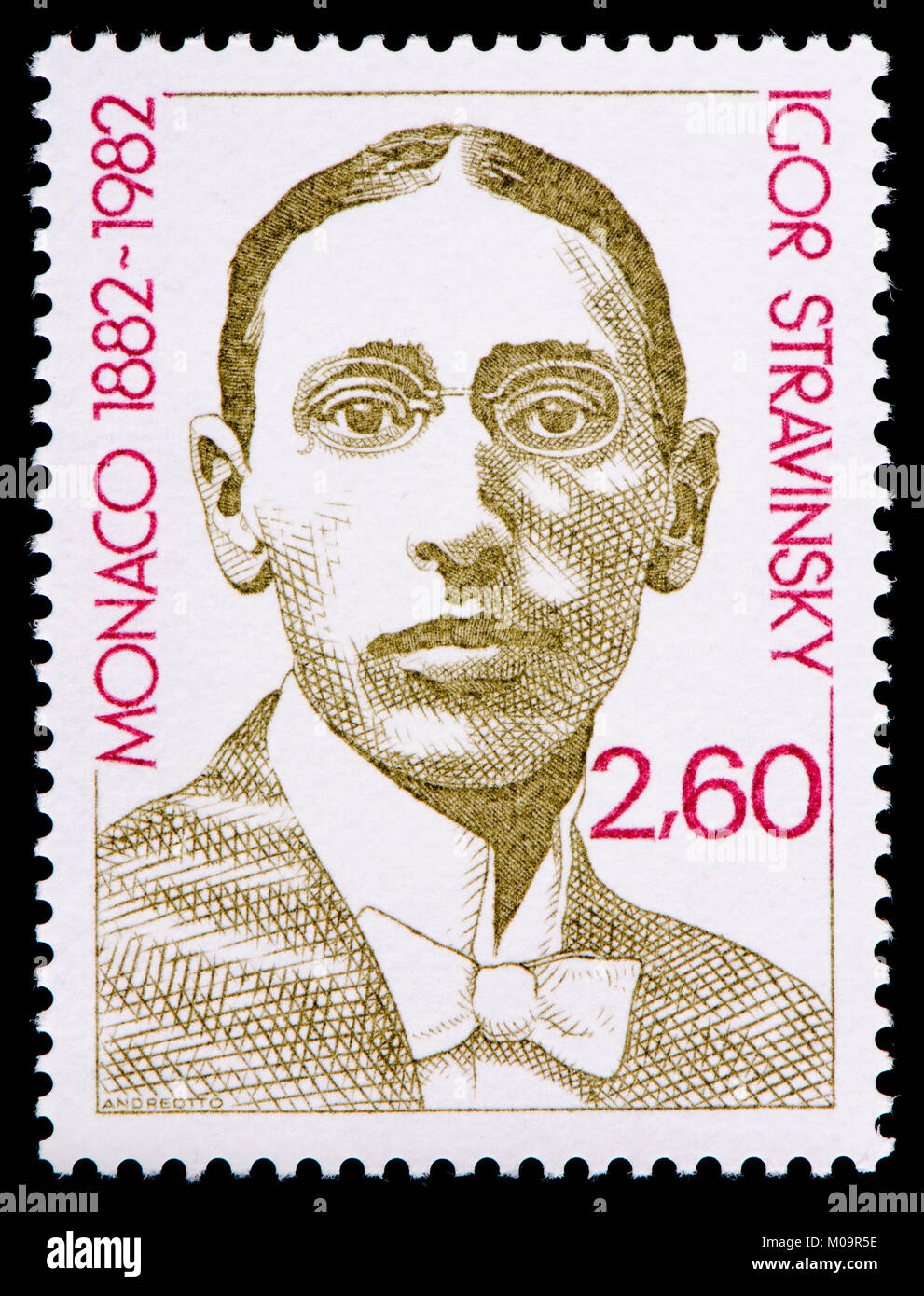 Russisch Geborener Komponist Igor Strawinsky Stockfotos und -bilder ...