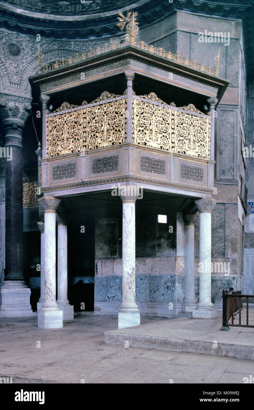 Imperial sitzen Loge (1847-49) errichtet, in dem die Privatsphäre des ...