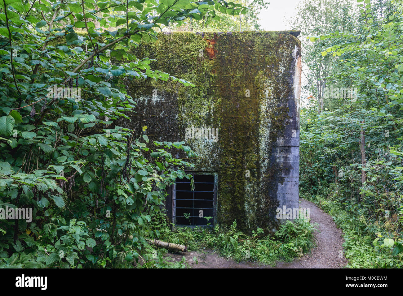 Bunker von Museum Stadt Brigid in Mamerki (Deutsch: Mauerwald) Bunker ...