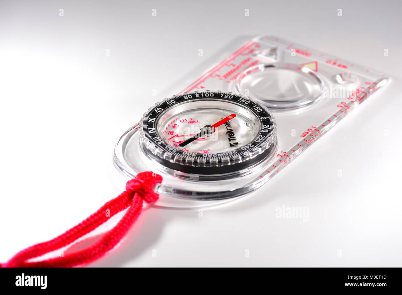 Karte lesen Kompass Stockfotografie - Alamy