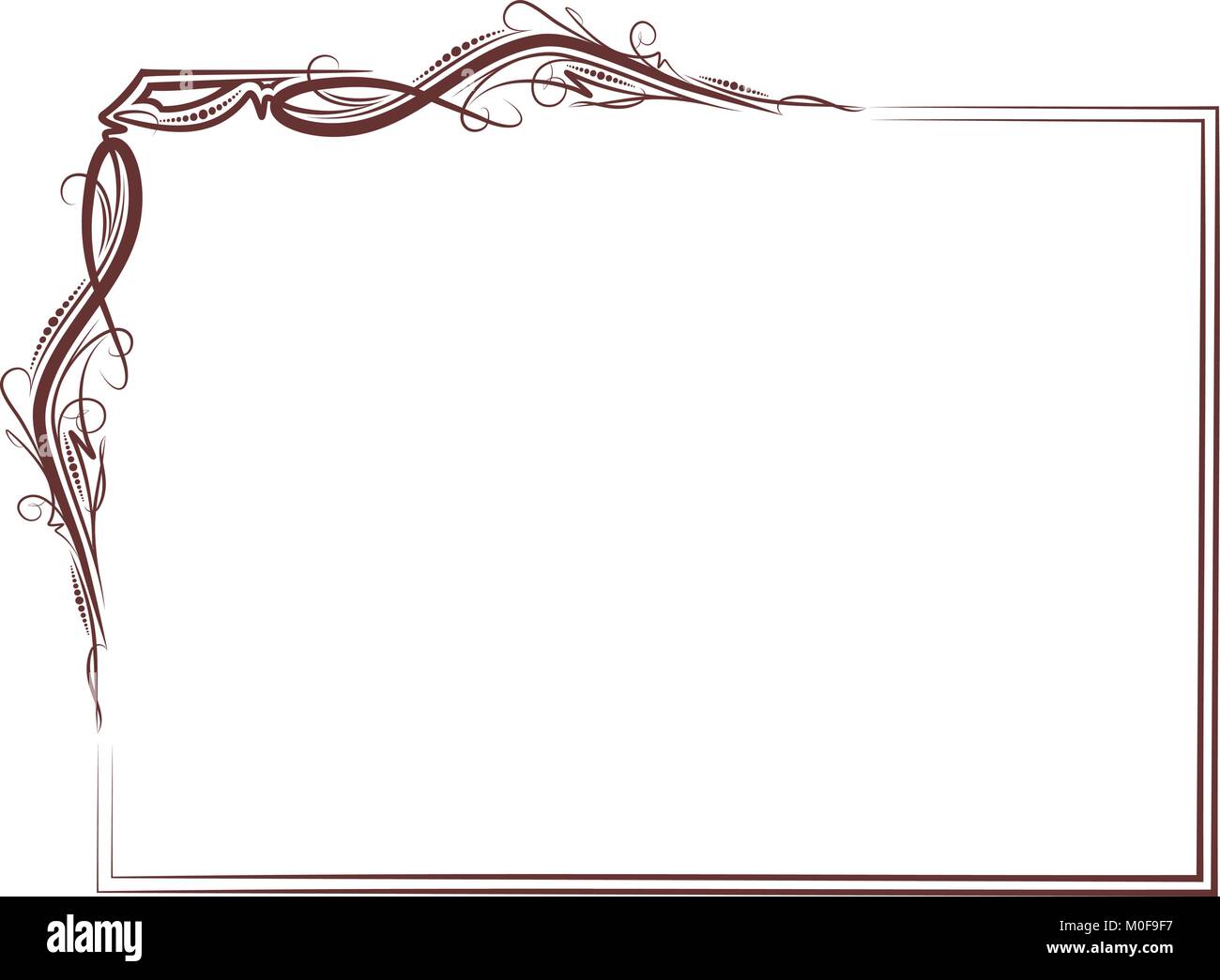 Verzierten rahmen clipart schnörkel -Fotos und -Bildmaterial in hoher ...