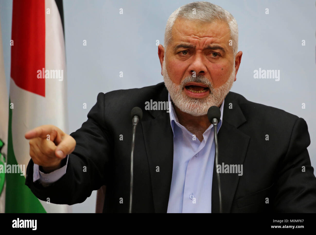 Gaza, Gazastreifen, palästinensischen Gebiet. 23 Jan, 2018. Hamas ...