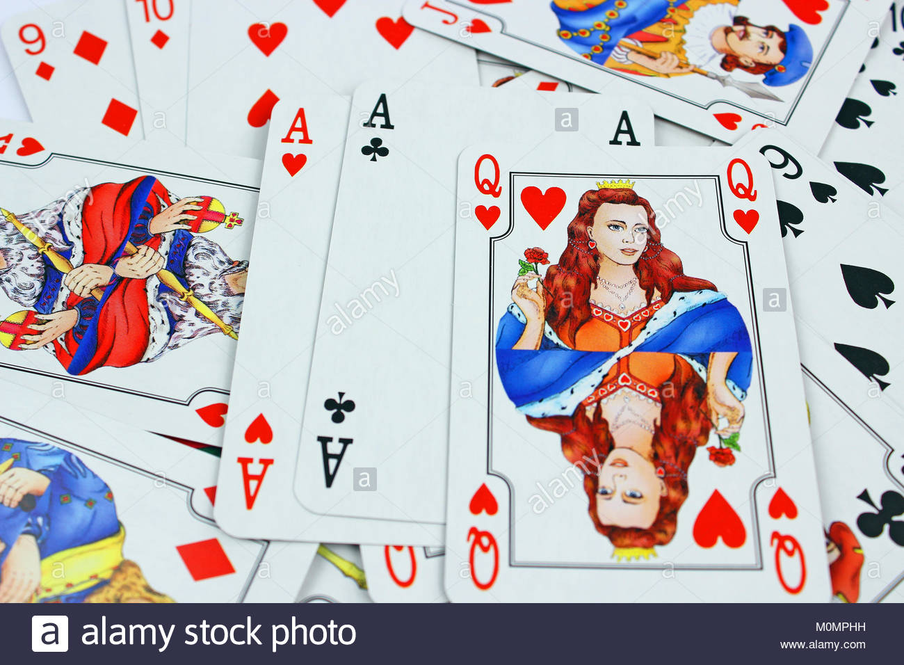Spielkarten Vektor Stockfotos und -bilder Kaufen - Alamy