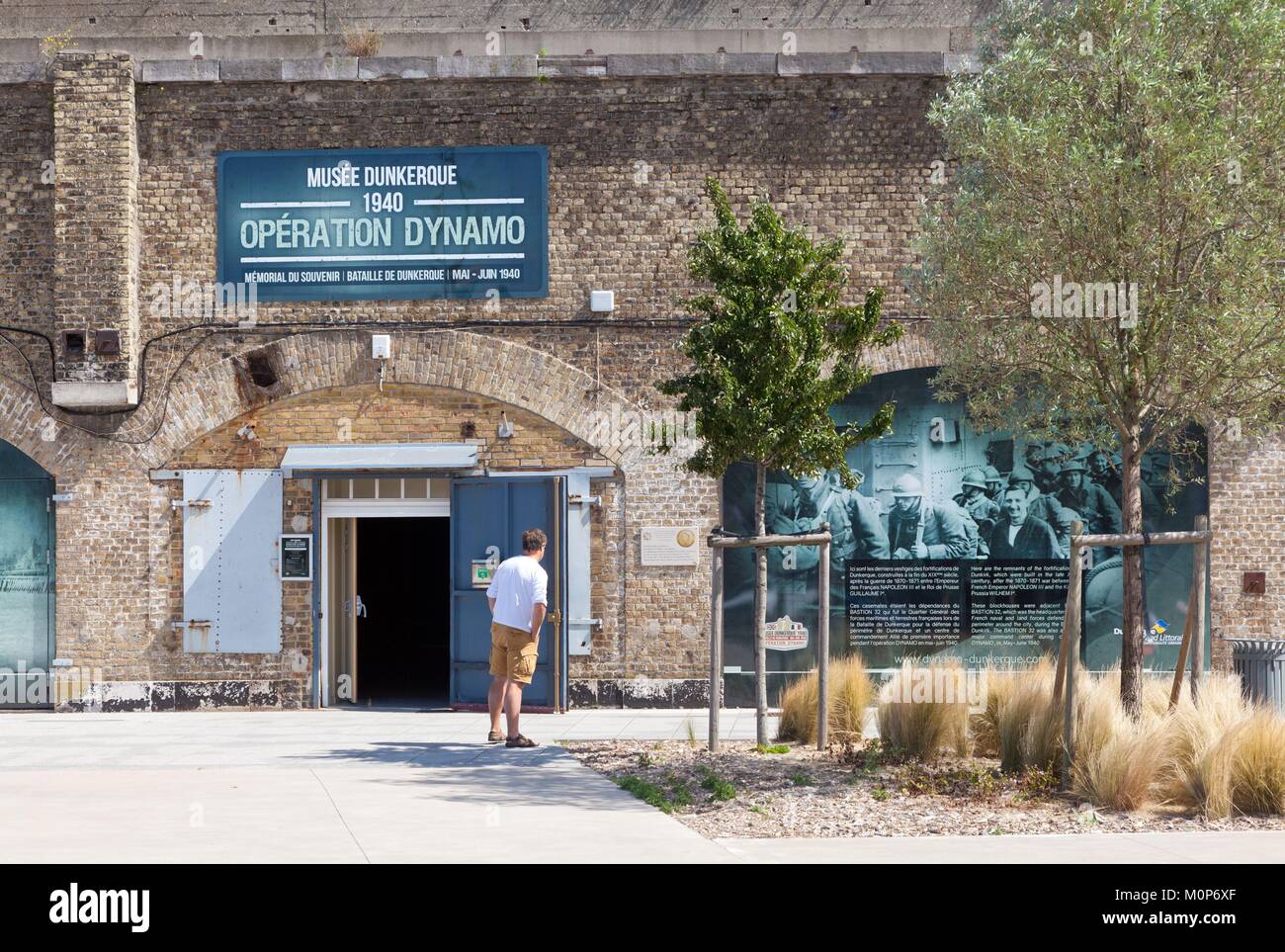 Frankreich, Nord, Dünkirchen, Dunkerque Museum 1940 Operation Dynamo ...