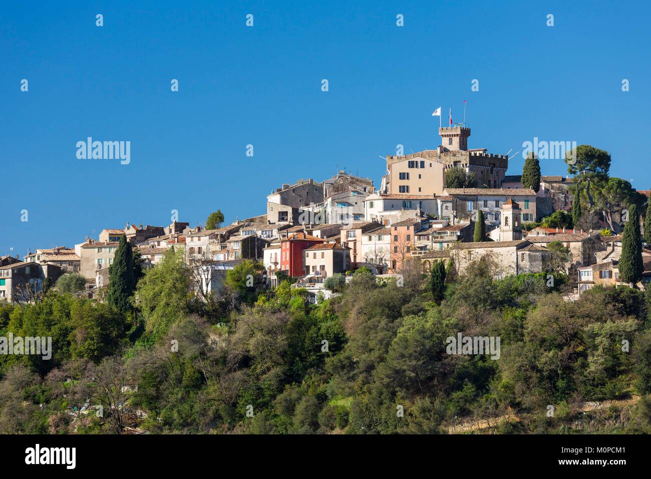 Frankreich, Alpes Maritimes, Cagnes-sur-Mer, mittelalterliche Dorf Haut ...