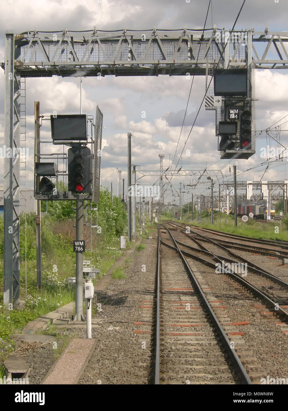 Signale gantry -Fotos und -Bildmaterial in hoher Auflösung – Alamy