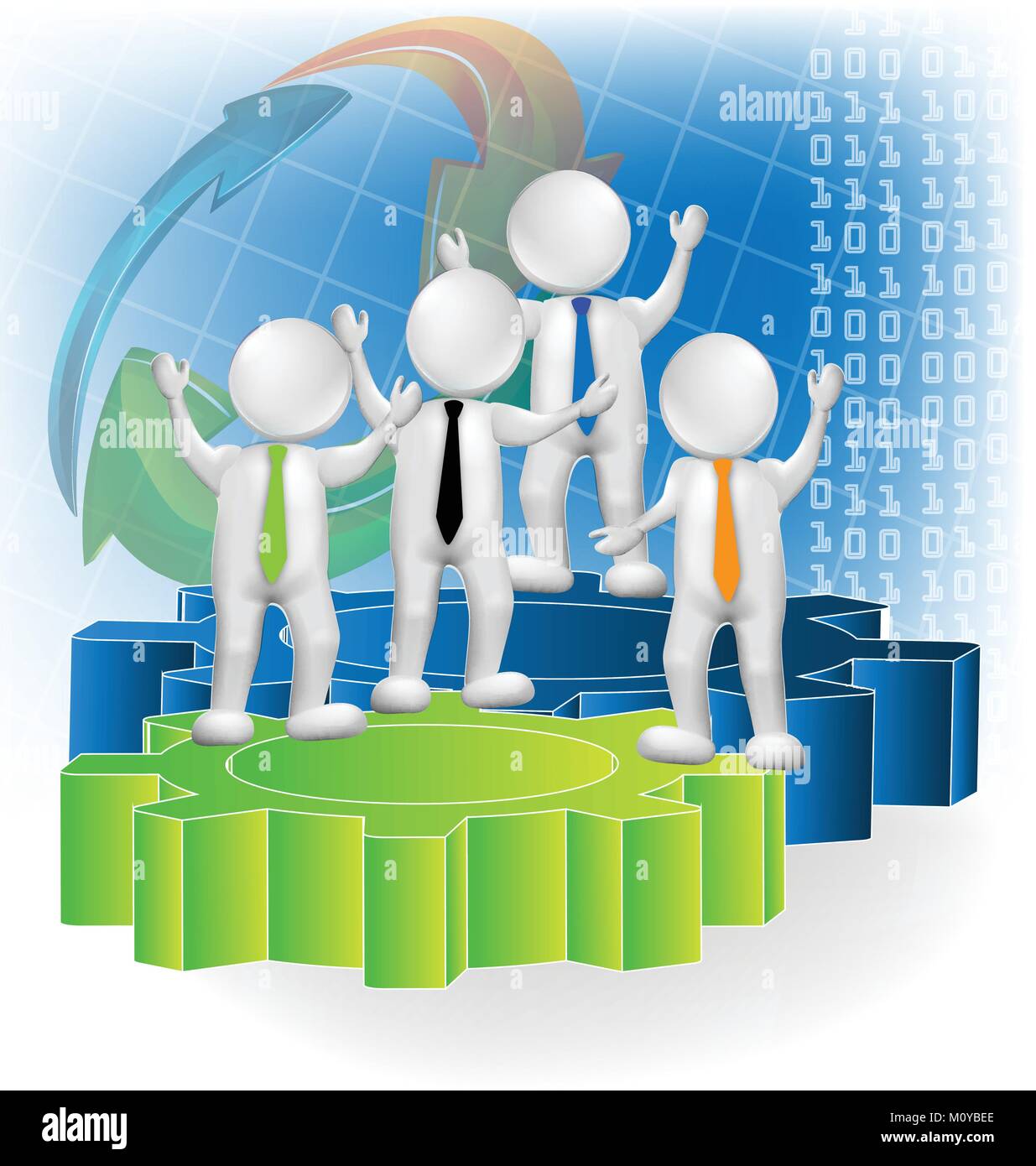 Menschen logo Stock-Vektorgrafiken kaufen - Alamy