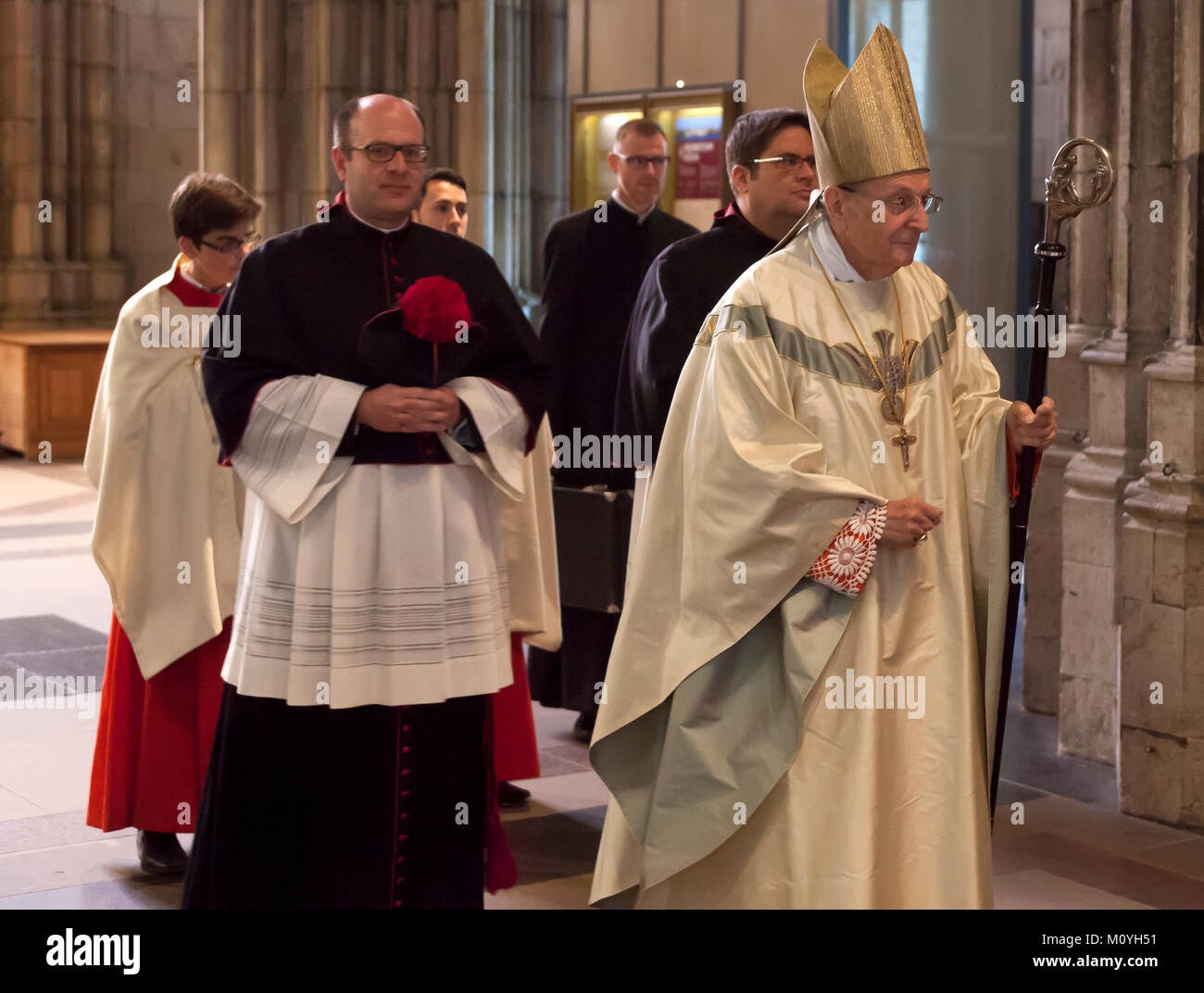 Joachim Kardinal Meisner Stockfotos und -bilder Kaufen - Alamy