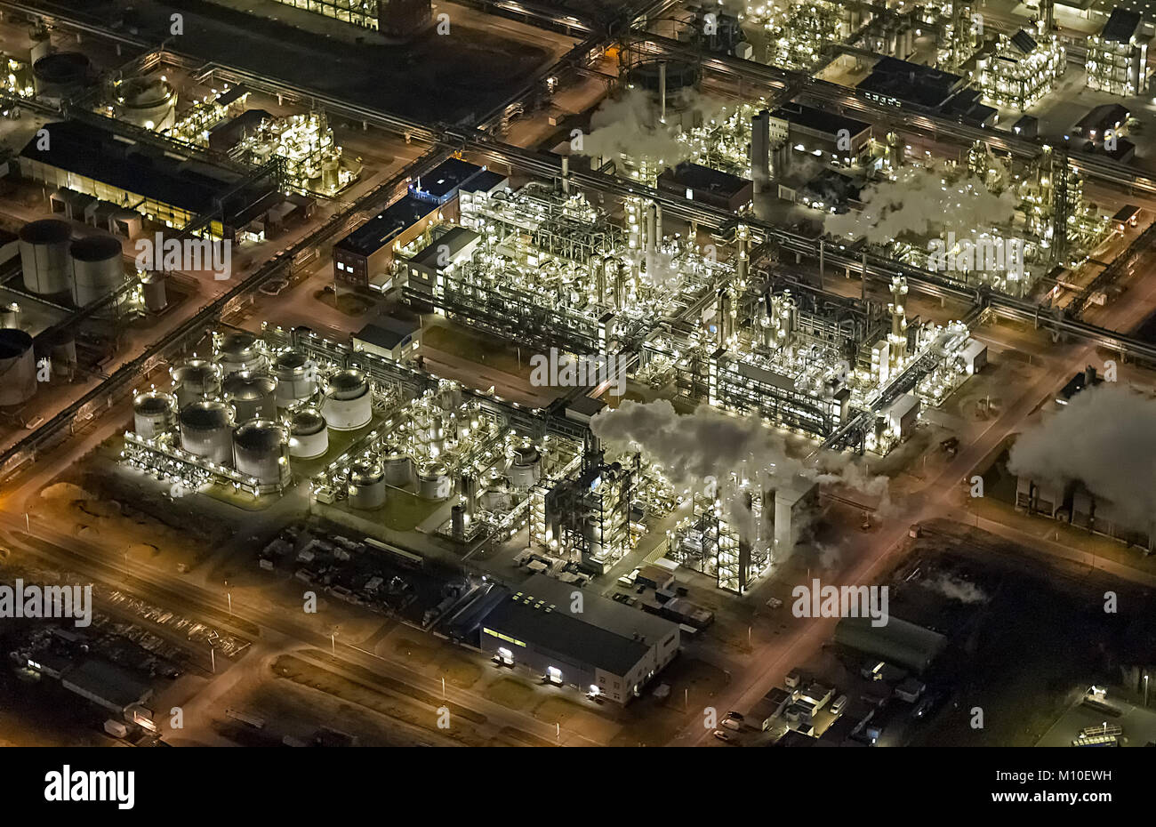 Luftbild, Chemiepark Marl ehemals Chemische Werke Hüls AG in Marl ...