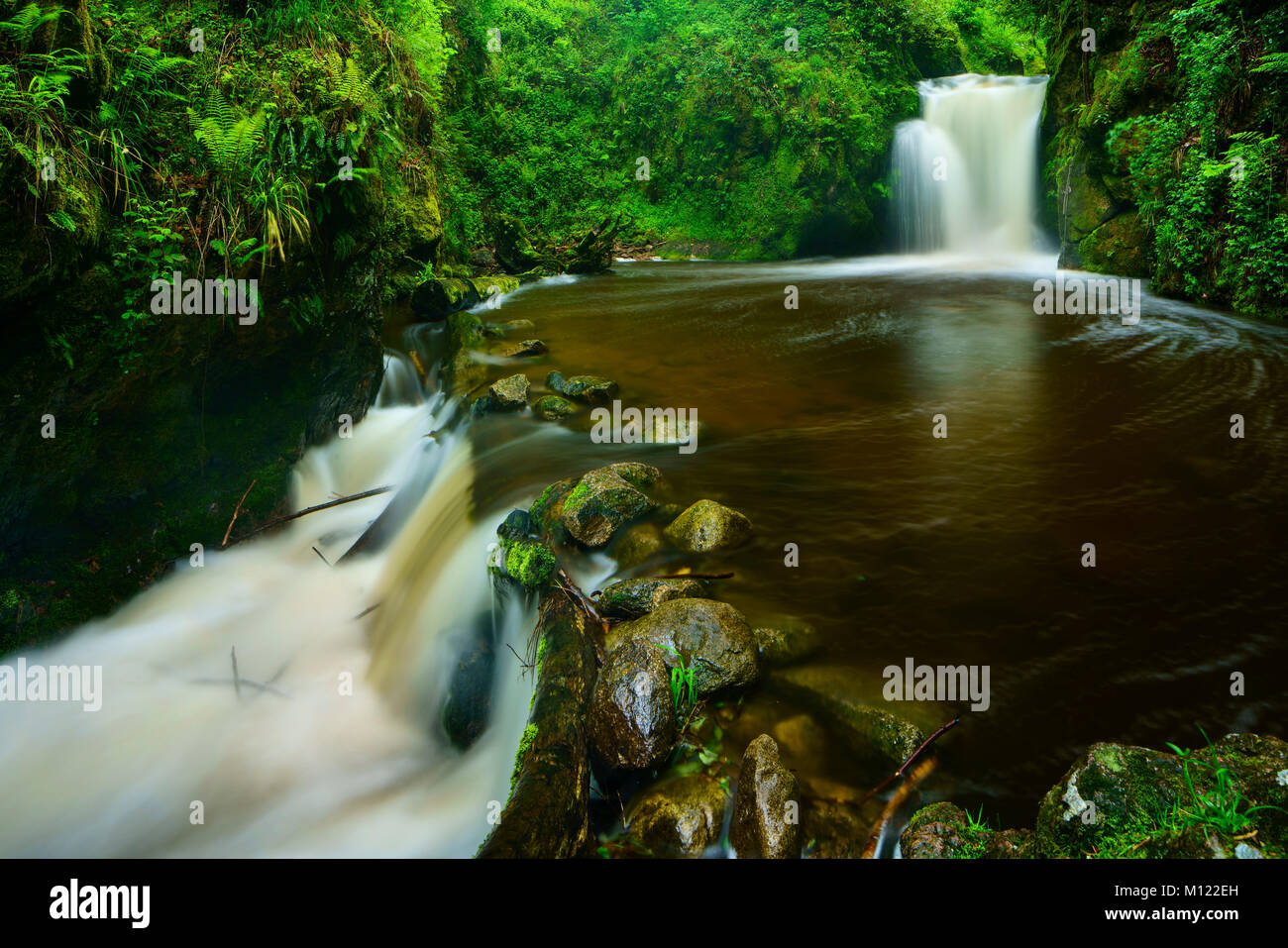 Geroldsauer Wasserfall, Wasserfall, Schwarzwald, Baden-Baden, Baden ...