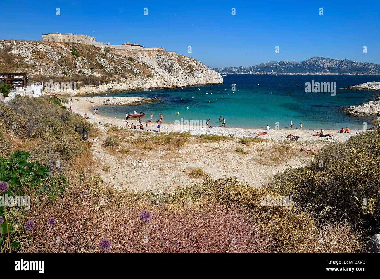 Frankreich, Bouches-du-Rhone, Marseille, Calanques Nationalpark ...
