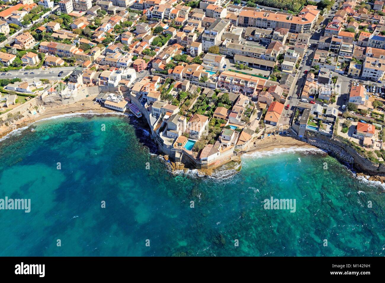 Frankreich, Bouches-du-Rhone, Marseille, Montredon Bezirk, Anse des ...