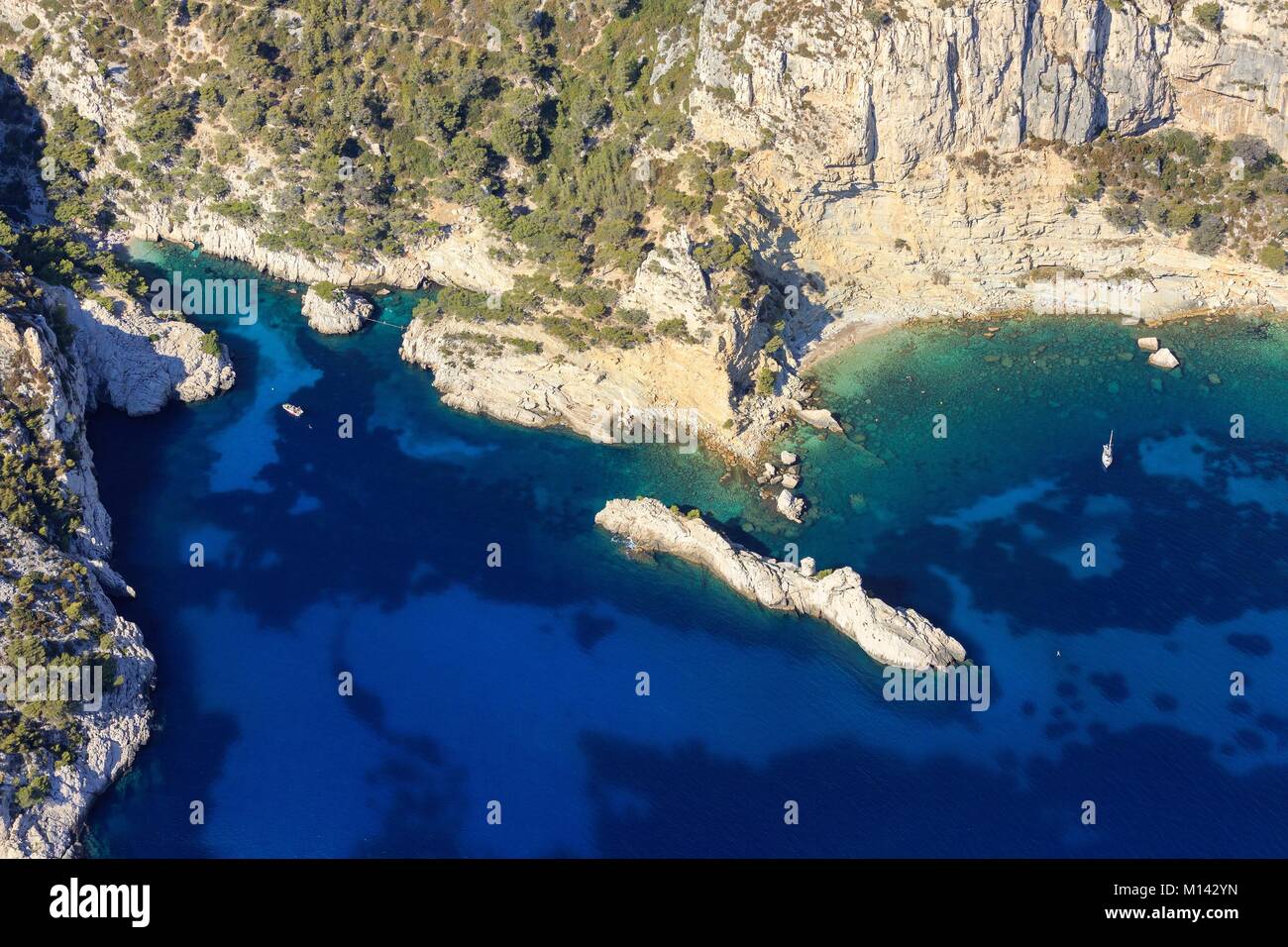 Frankreich, Bouches-du-Rhone, Calanques Nationalpark, Marseille ...